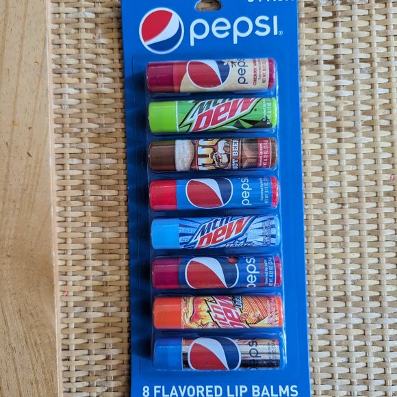 Makeup | Pepsi Co Lip Balms 8 Pack | Poshmark